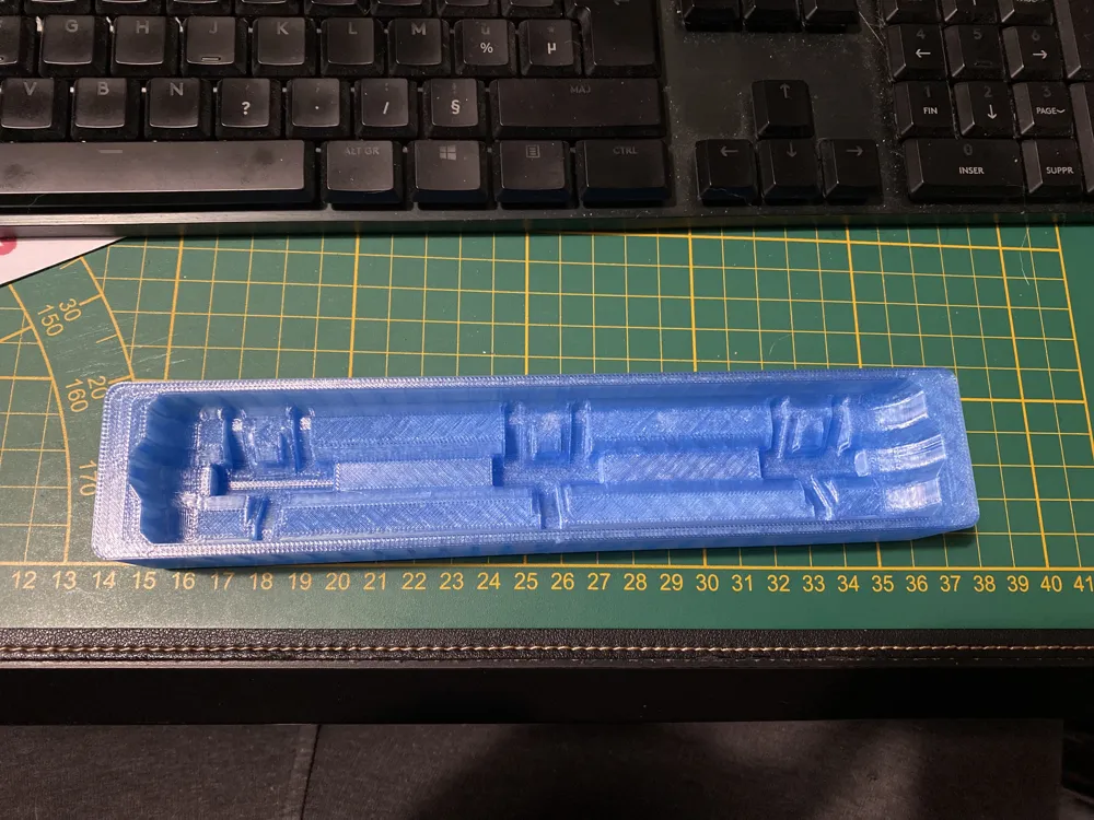 Gridfinity Case 4 TS100 Rugged Case With 3 Hinges Remixed by ...