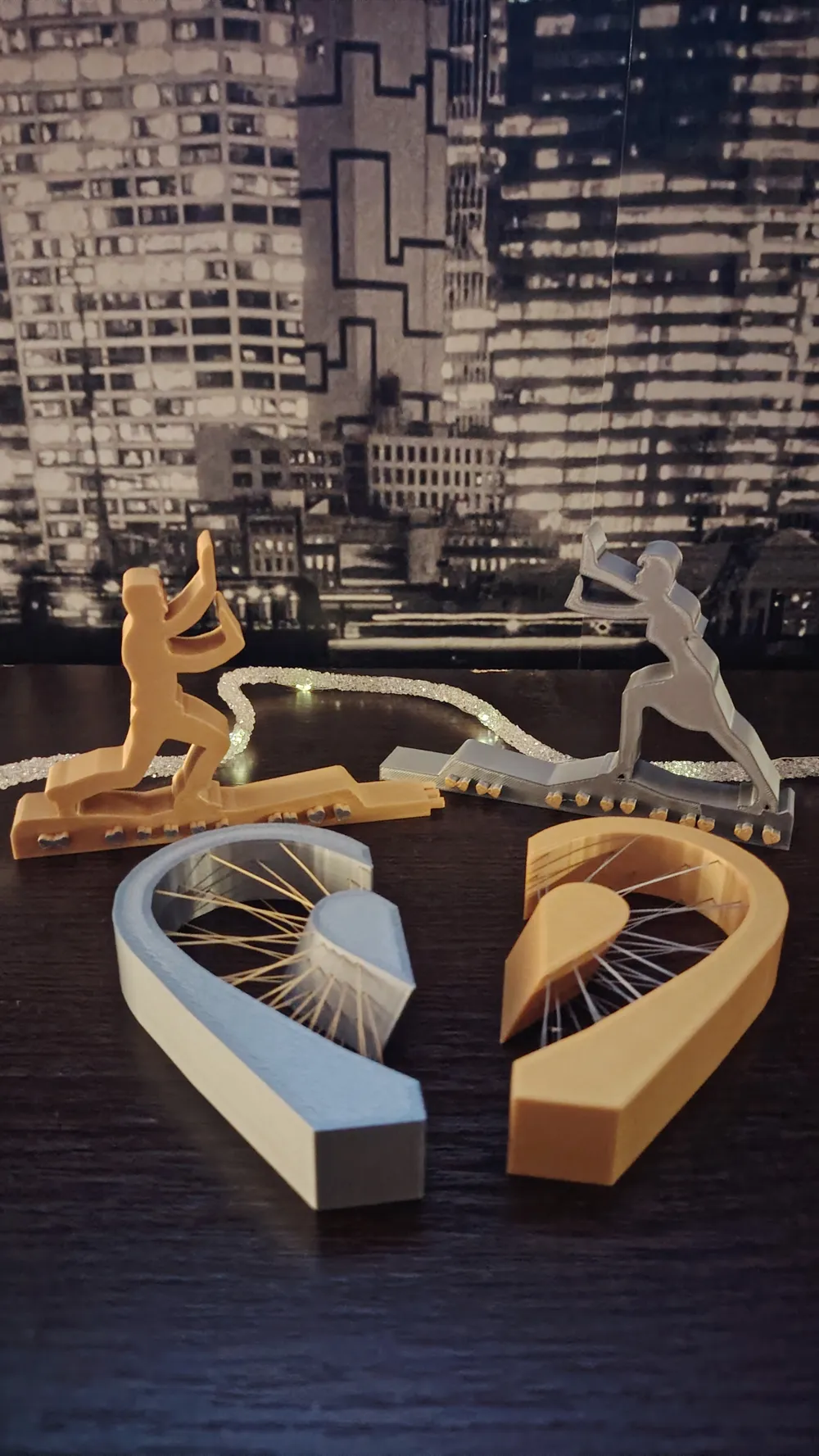 String Art Heart - Interactive Love Sculpture - Free 3D Print Model ...