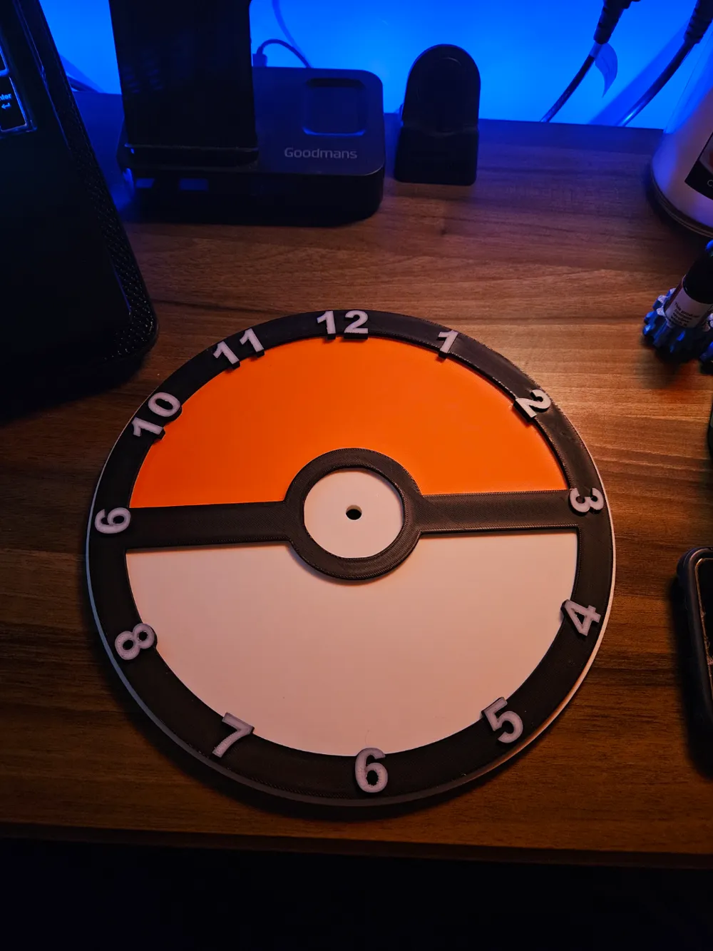 Pokemon Pokeball Clock by John A - MakerWorld