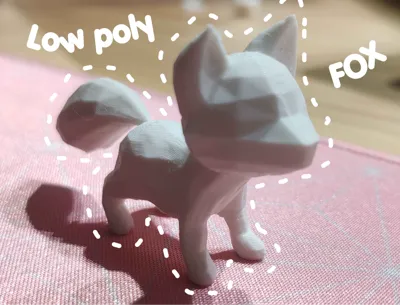 Cute low poly fish by Trying to get my models viral in 100 days ...