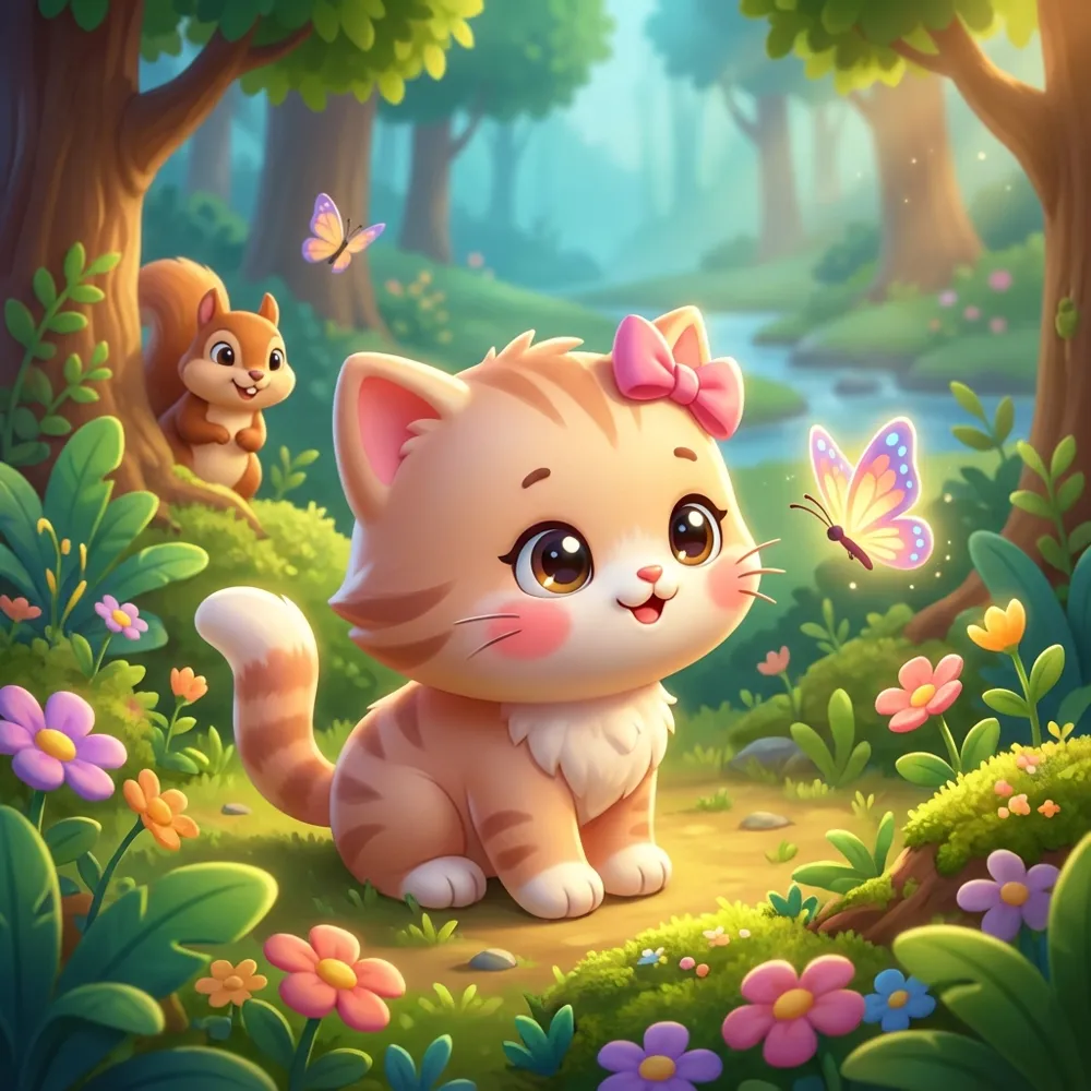 Chibi Cat Figurine - Multi-Color FDM Print - Free 3D Print Model ...