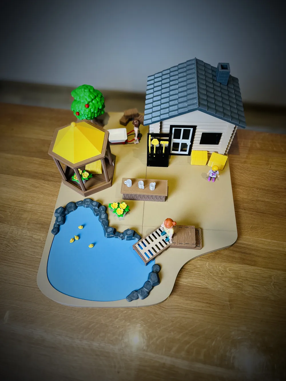 Playmobil Summer Scenery by Tsunami MakerWorld: Download Free 3D Models
