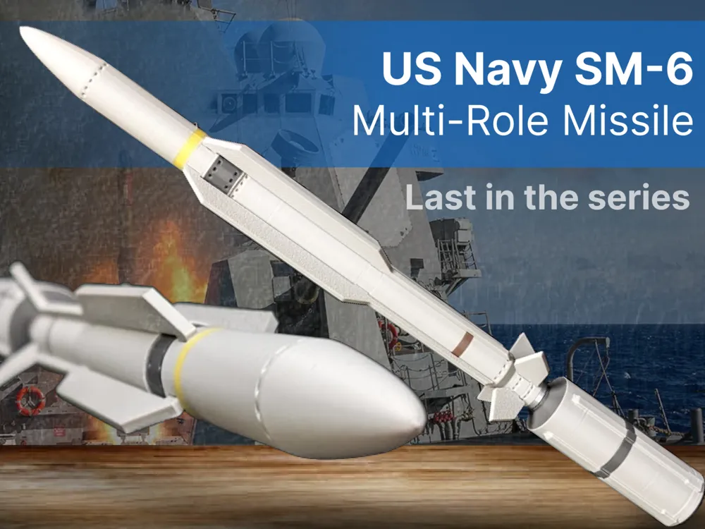 US Navy's SM-6 Advanced Interceptor with Launcher by Rexi Labs ...