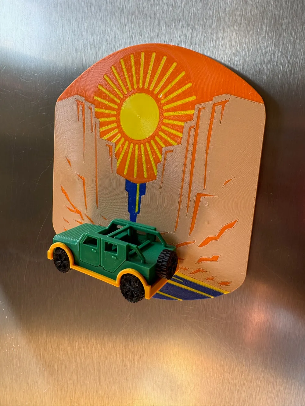 Jeep Magnets with Scenic Backgrounds by OUAeroEngr - MakerWorld
