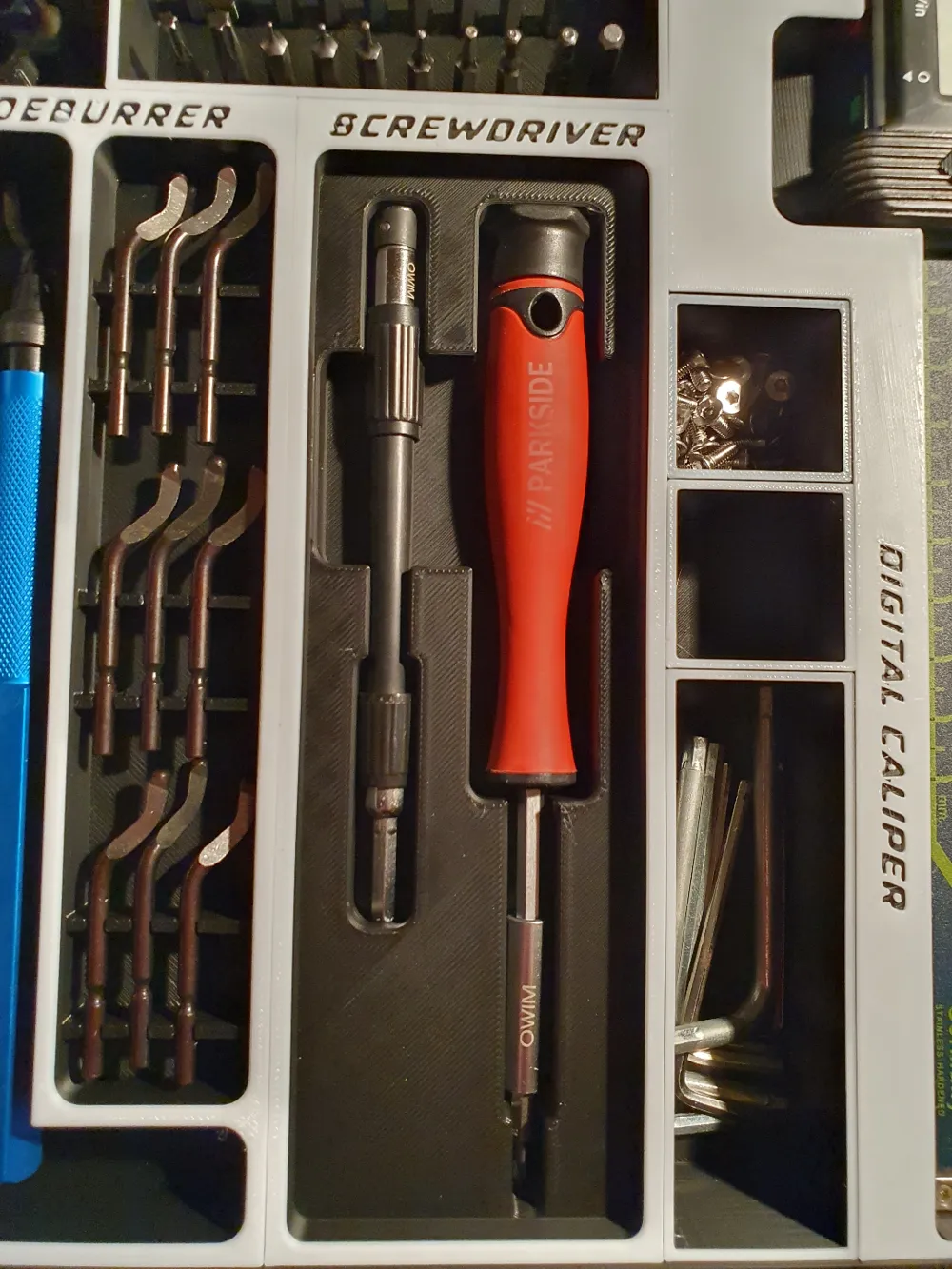 BaBo organizer insert screwdriver (6x2) by crisb. - MakerWorld