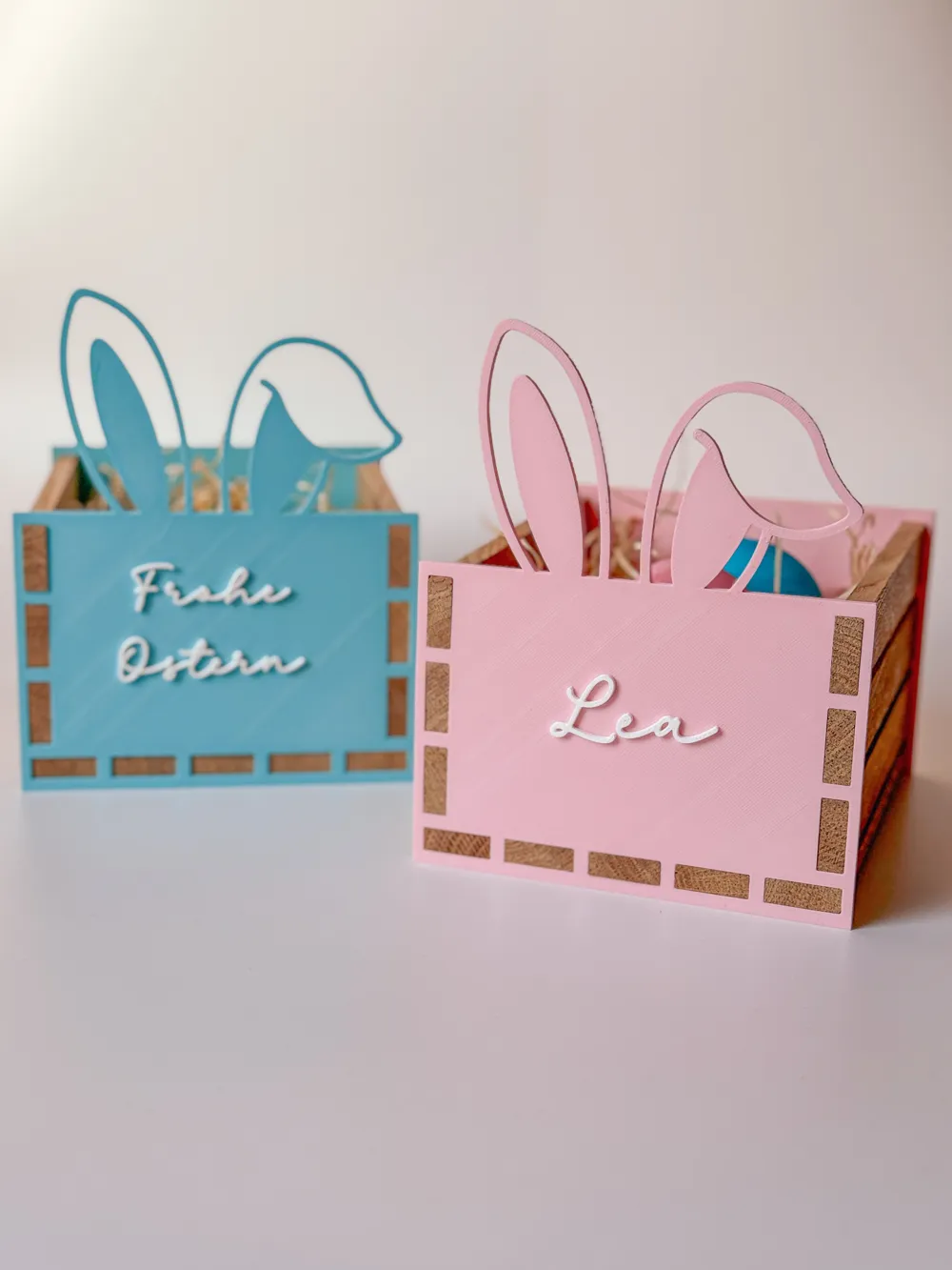 Easter Basket with Blocks (Easy-Sticks) - Free 3D Print Model - MakerWorld