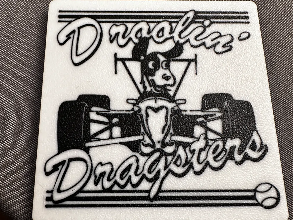 Droolin' Dragsters Coaster by StevePMcG - MakerWorld