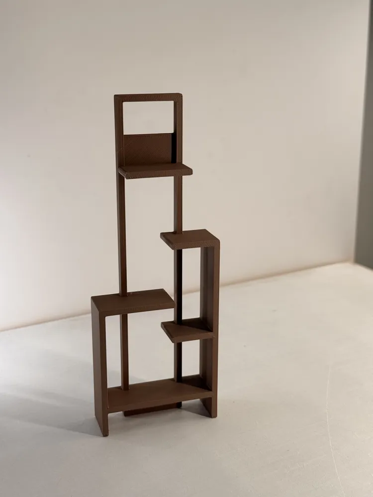 Minimal Japanese Style Display Stand 1:12 by Printed a mini MakerWorld ...