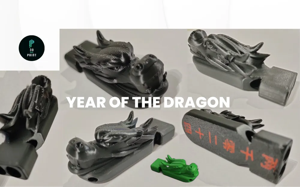 Dragon Whistle by 3Dprint-K81 - MakerWorld