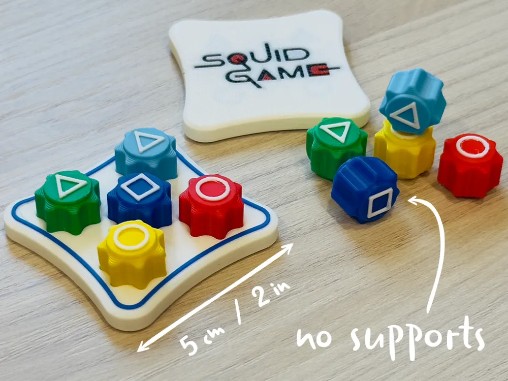Gonggi - Squid Game: Realistic Set from the Series by Xavi MakerWorld ...
