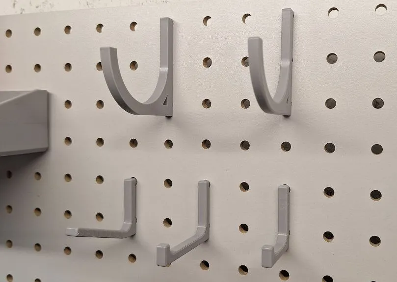 25mm pegboard hooks and boxes Remixed by krokus57 - MakerWorld