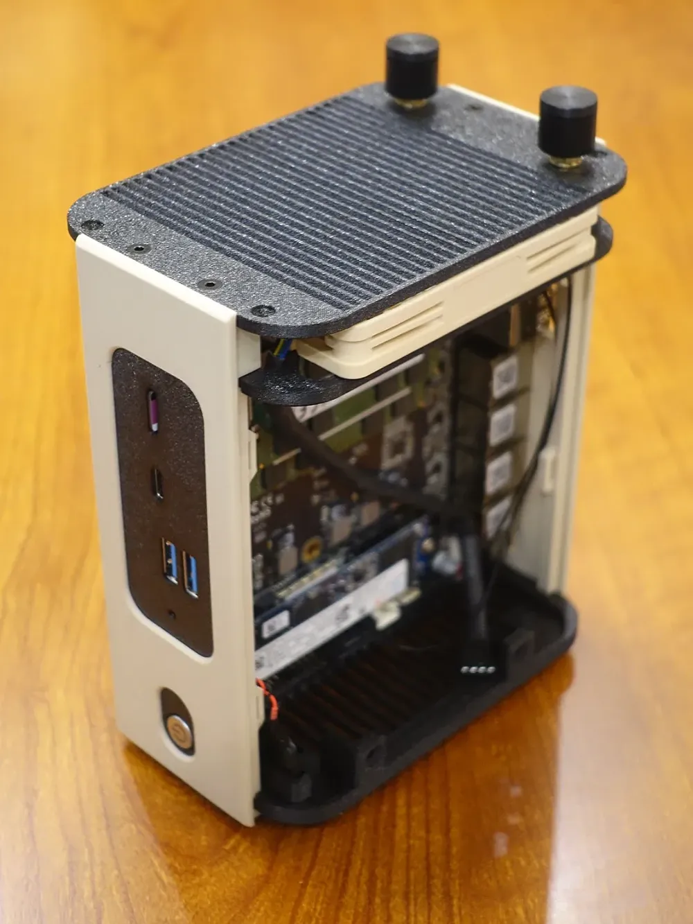 2L N5105 Motherboard Dedicated NAS and Soft Router Case by siagfried ...