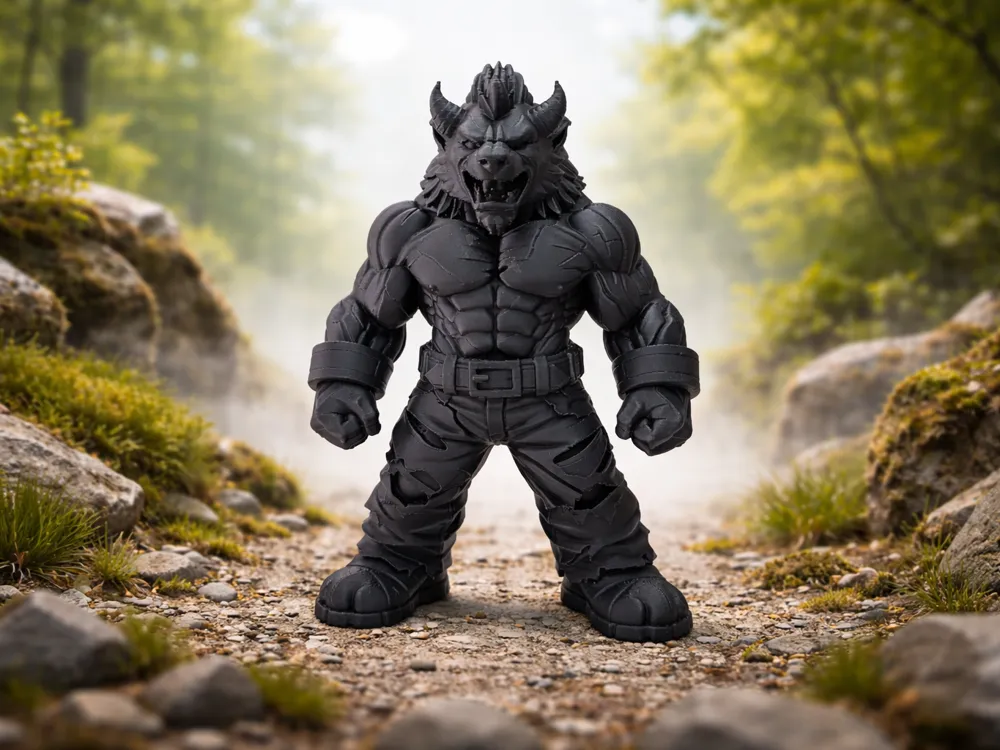 Mondfluch Bestienkrieger Werwolf – Kostenloses 3D-Druckmodell – MakerWorld