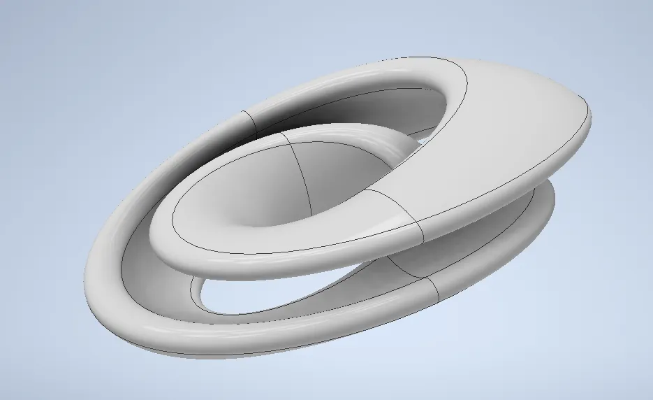 Mobius Strip - Table Decor by KRTZ - MakerWorld