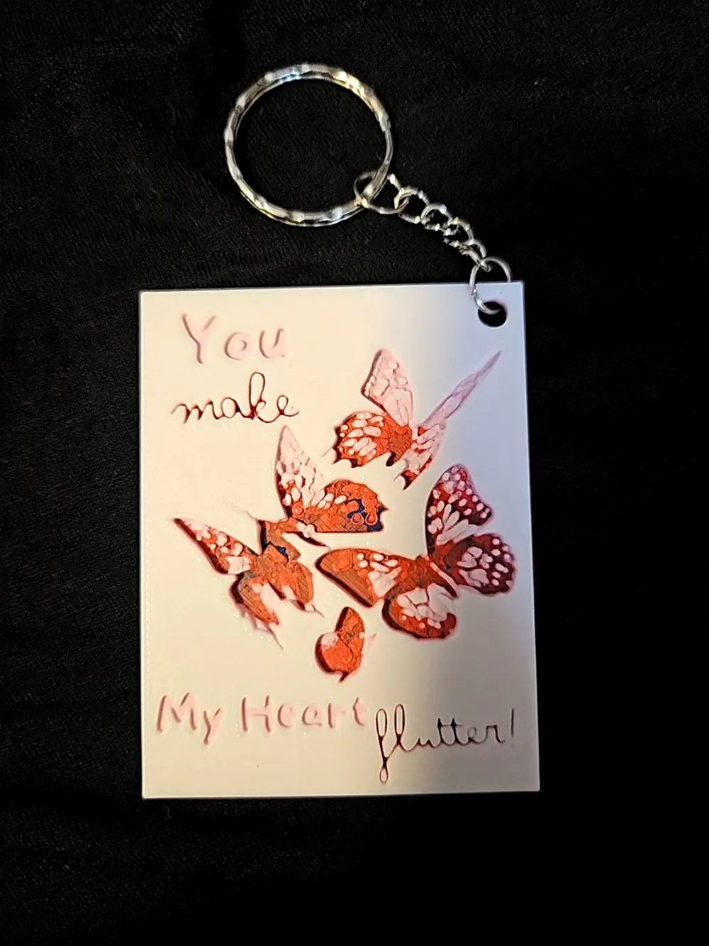 Valentine: You make my heart flutter (butterflies) by Bazynga - MakerWorld