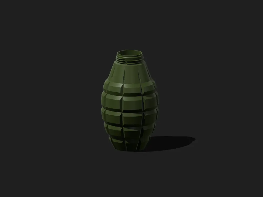 Grenade Foam Soap Dispenser by 12O8 Studio - MakerWorld