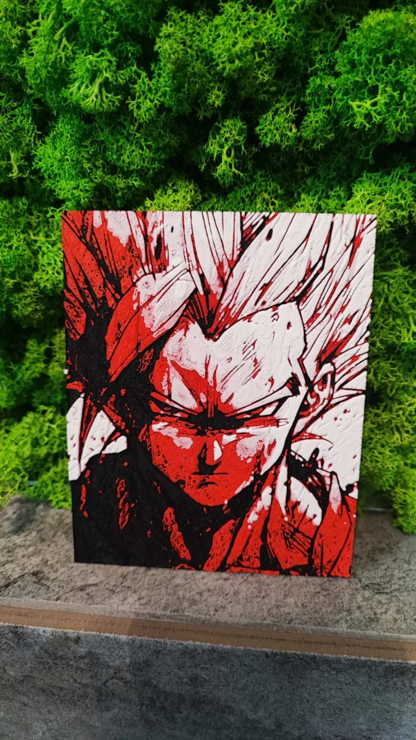 Gohan Rage by Garuda3D - MakerWorld