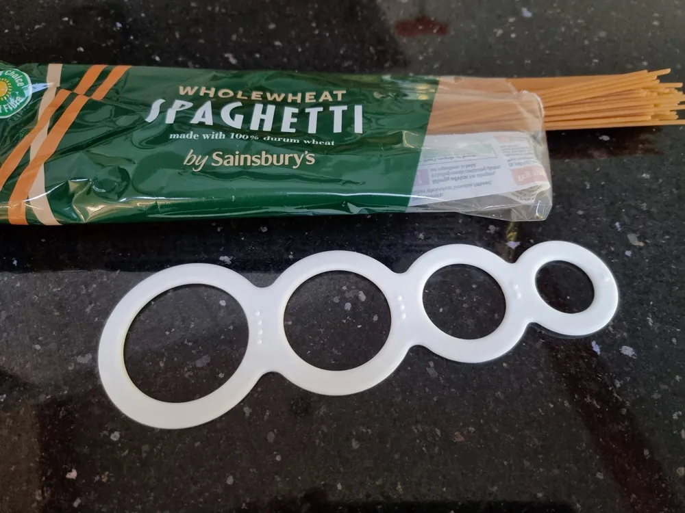 Spaghetti Measurer / Portioner - Curvy 10g Design! - Free 3D Print ...