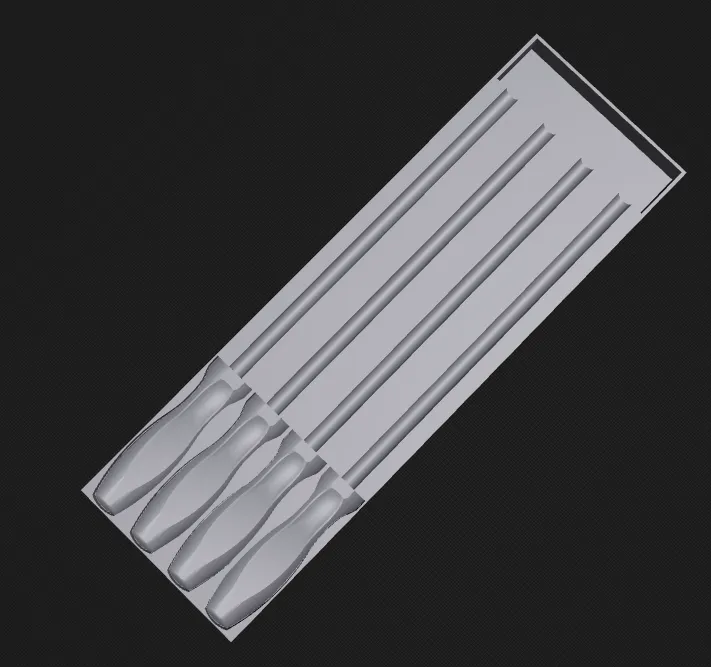 Snap-on Long Pick Organizer by UnregisteredLamp MakerWorld: Download ...