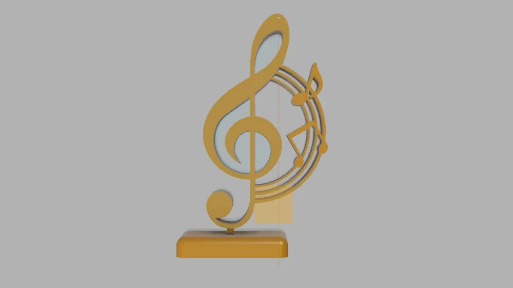 Musical Trophy by Petru Simion - MakerWorld