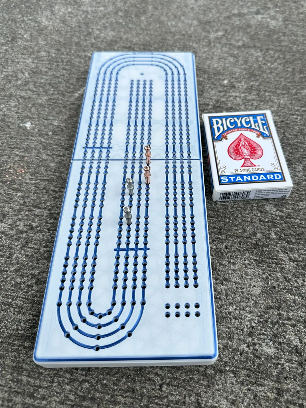 Four player hinged cribbage board with pegs by Tbridge3D MakerWorld ...