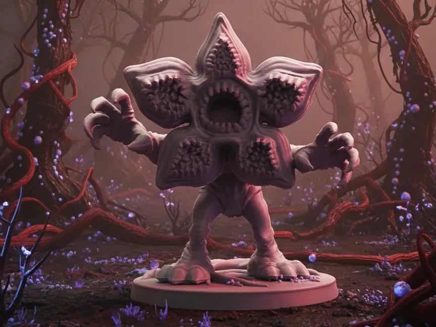 Demogorgon Chibi Edition - Stranger Things - Free 3D Print Model ...