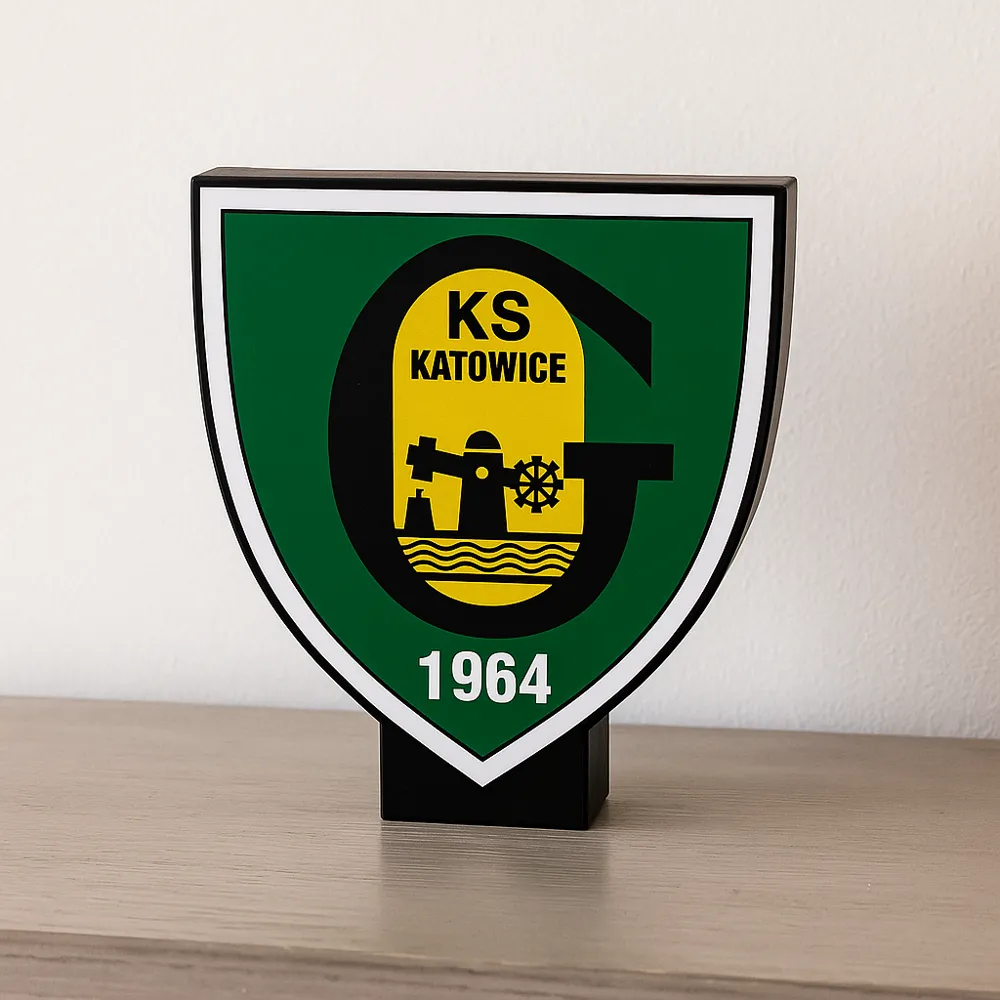 GKS Katowice LED Lampe – 3D-Fußballclub-Logo – Kostenloses 3D ...