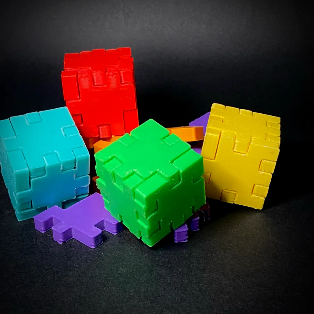 LocoCube Puzzle 2-6 Nostalgia Retro Collection by Alvaro Pinot - MakerWorld