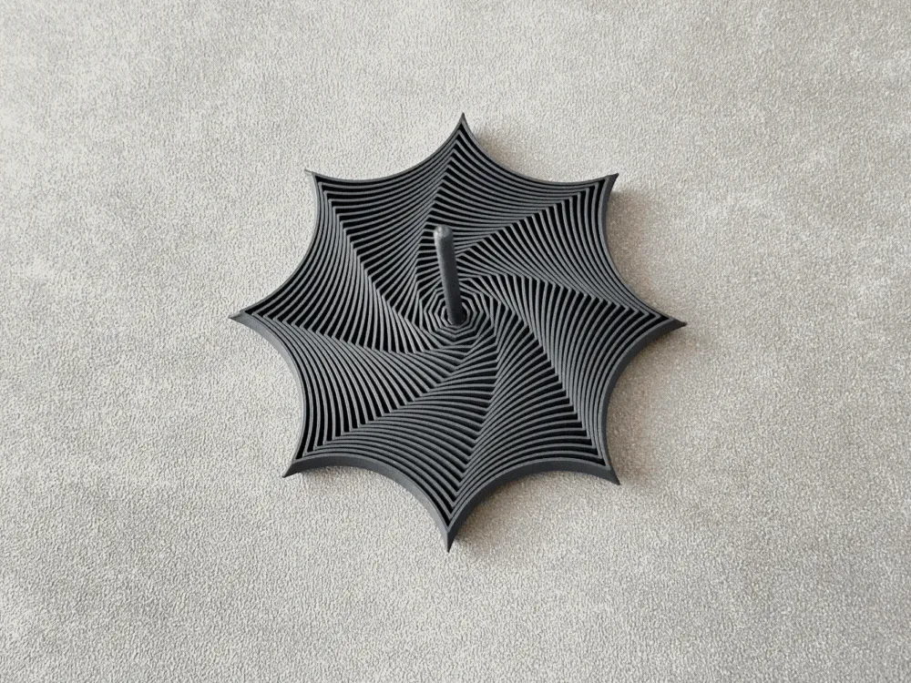 Spider Web Vortex Fidget with Handle - Free 3D Print Model - MakerWorld