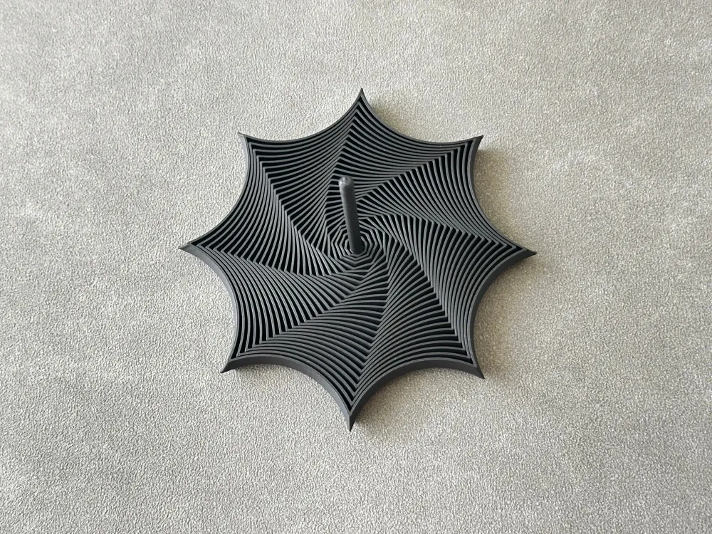 Spider Web Vortex Fidget with Handle - Free 3D Print Model - MakerWorld