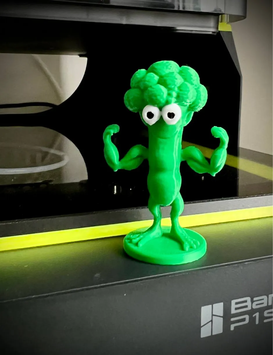 kind Broccoli buddy by Ligurio - MakerWorld
