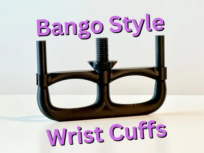 Threaded wrist cuffs by semisemisemi MakerWorld: Download Free 3D Models