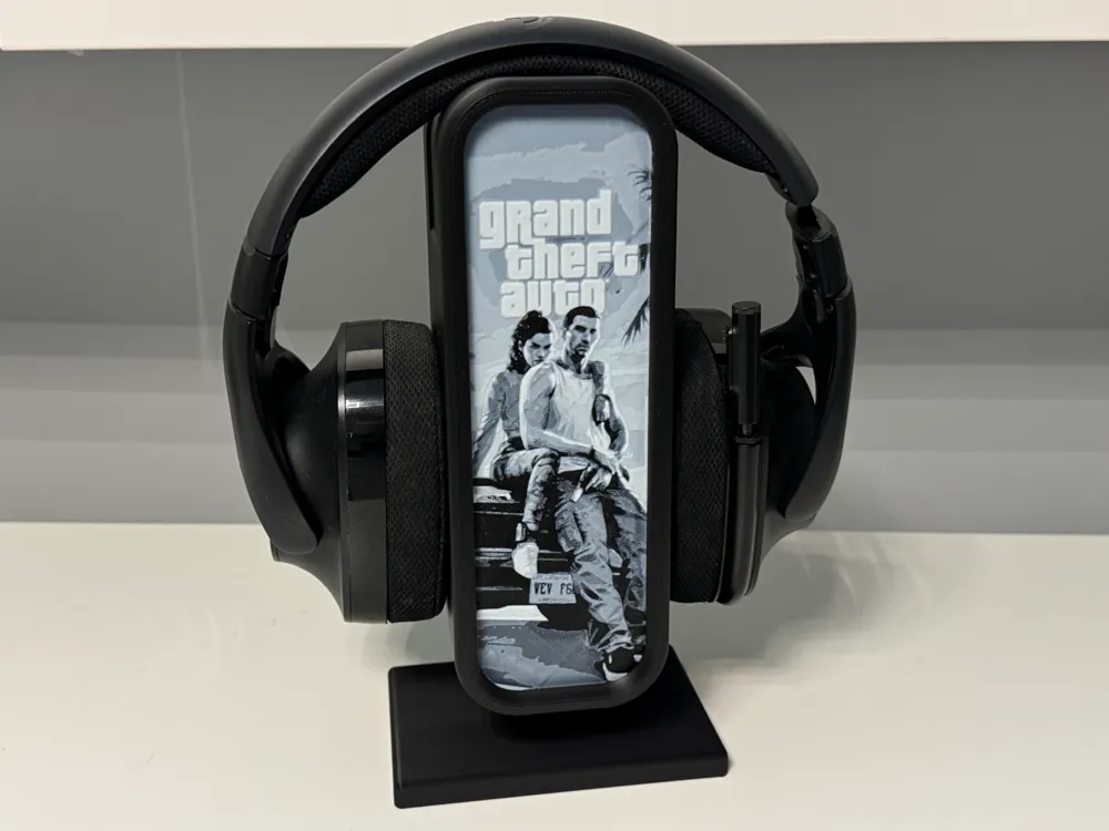 inlay for cP3D´s Headset / Headphone Stand GTA by cP3D MakerWorld ...