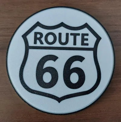 Route 66 Coaster by Uncle Bumblefuk - MakerWorld