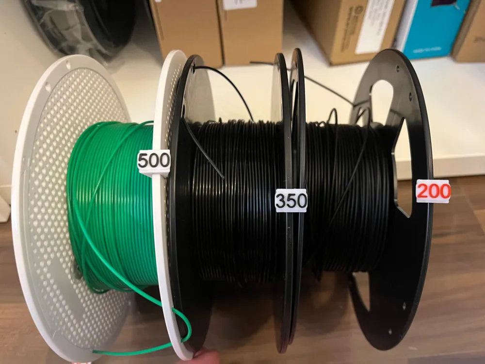 Spool weight clips / indicator for different kinds of spools by MarioB ...