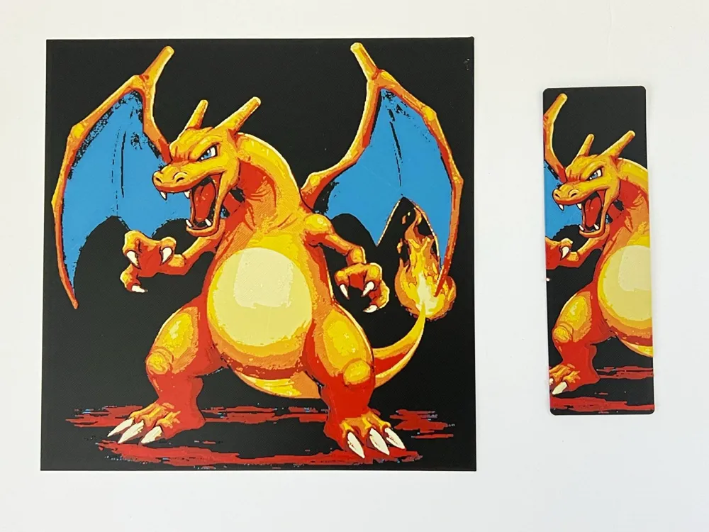 Charizard - Bookmark / Portrait by 3djd MakerWorld: Download Free 3D Models