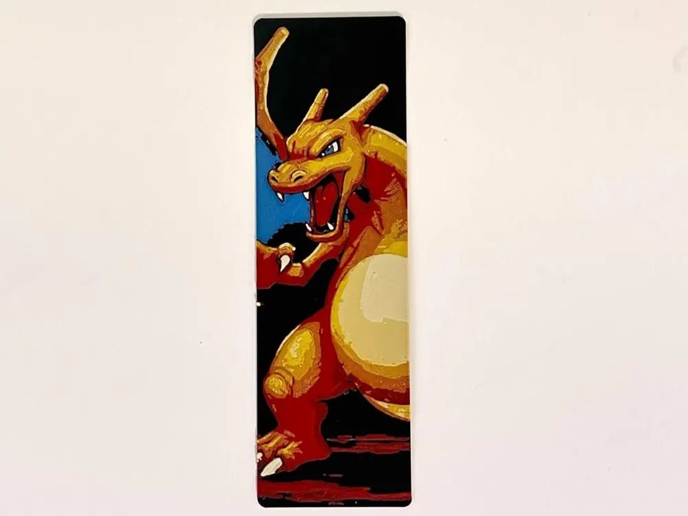 Charizard - Bookmark / Portrait by 3djd MakerWorld: Download Free 3D Models