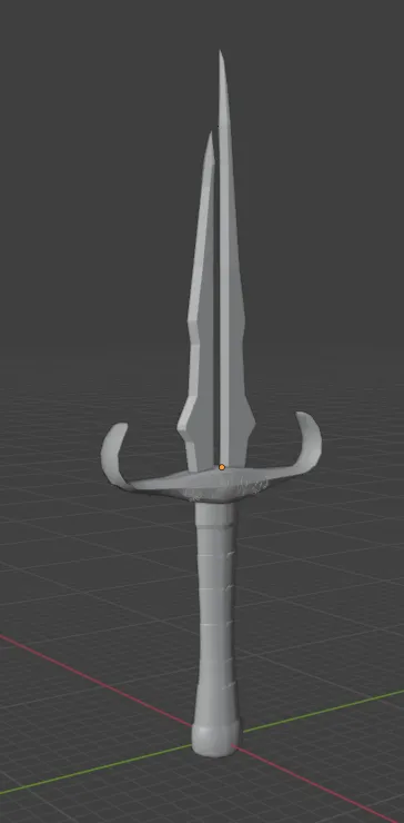 Two Time Dagger (Ghostfire Dagger) by Downloadhistory MakerWorld: Download Free 3D Models