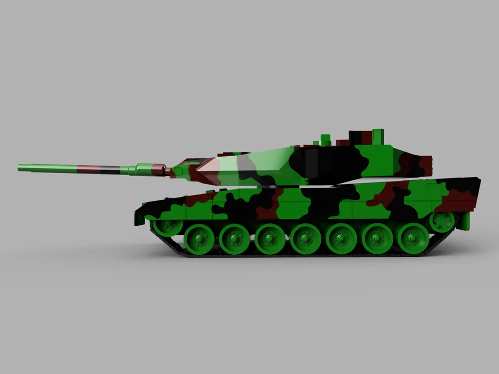 Leopard 2A8 - Free 3D Print Model - MakerWorld