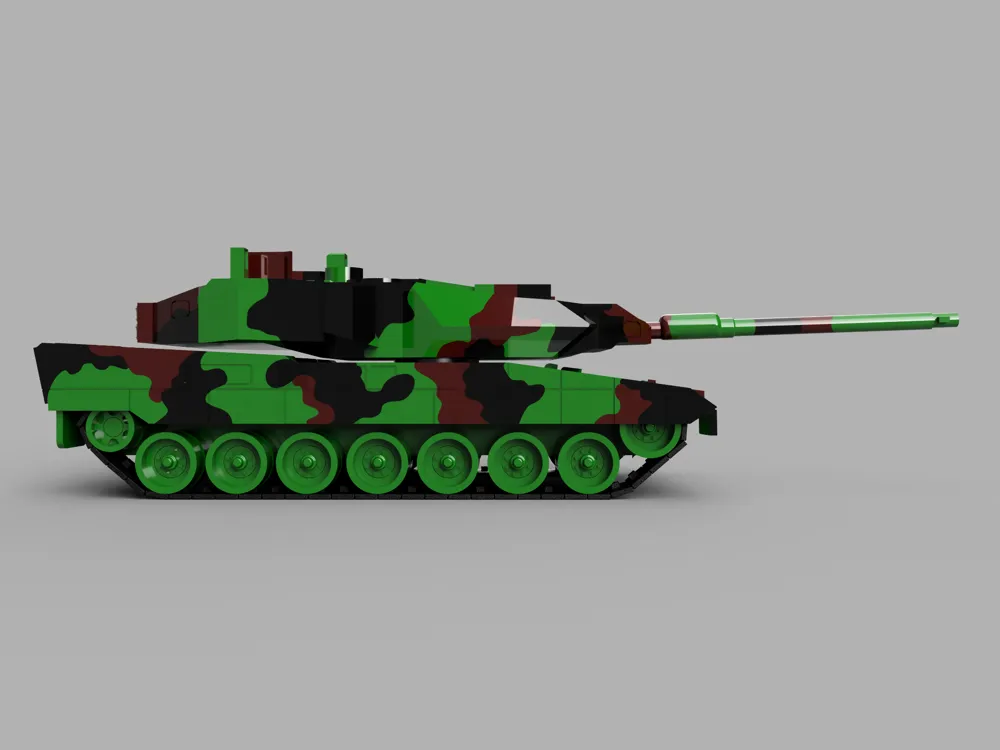 Leopard 2A8 - Free 3D Print Model - MakerWorld