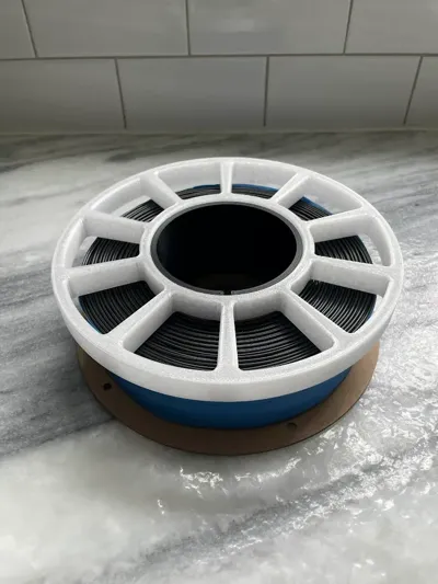 Polymaker Bambu Reusable Spool Adapter Remixed by Brandon Raineri ...