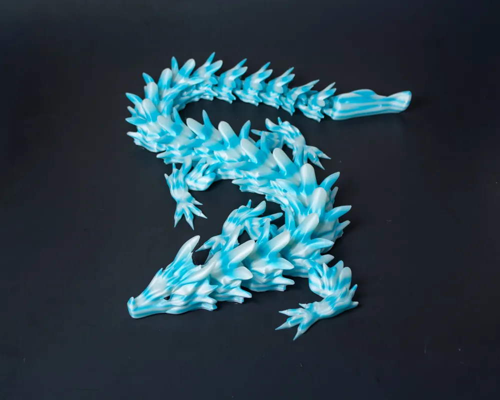Water Dragon - Articulated Dragon - Free 3D Print Model - MakerWorld