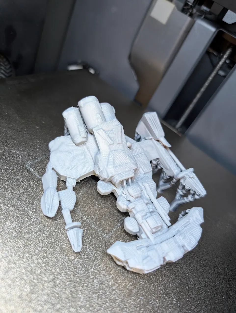 Starcraft Crashed Battlecruiser Norad II by Precurs0r - MakerWorld