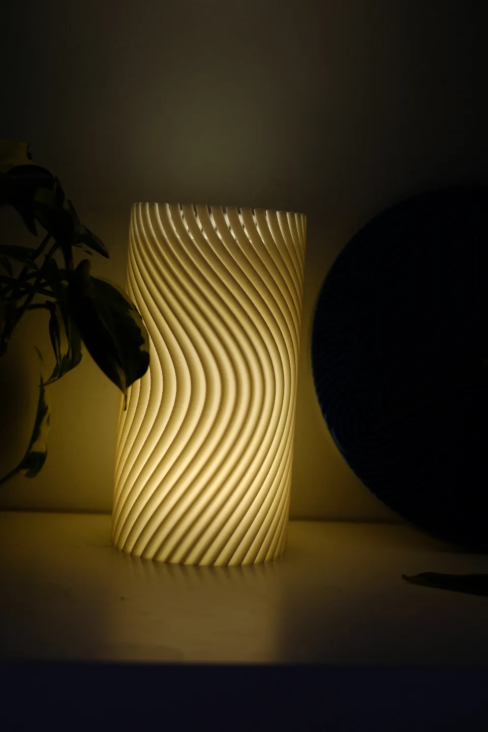 Modern Desktop Lamp. Wireless RGB Desk Light by Abstractia Design ...