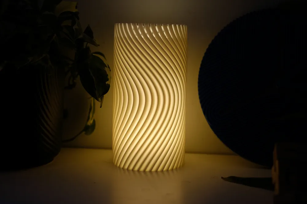 Modern Desktop Lamp. Wireless RGB Desk Light by Abstractia Design ...