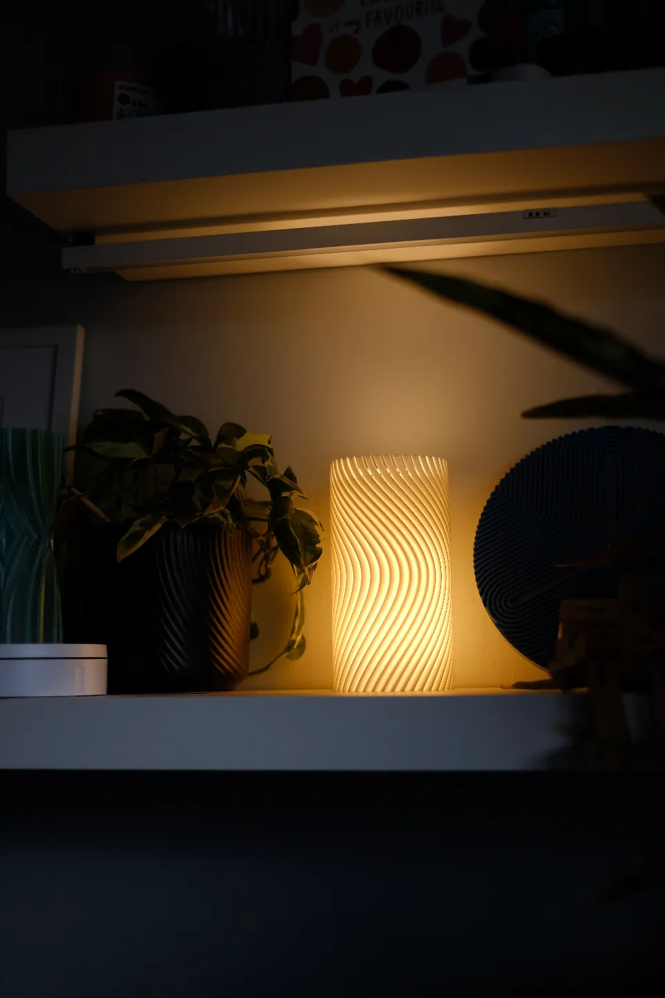 Modern Desktop Lamp. Wireless RGB Desk Light by Abstractia Design ...