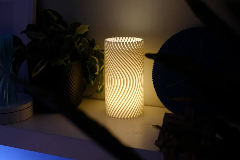 Modern Desktop Lamp. Wireless RGB Desk Light by Abstractia Design ...