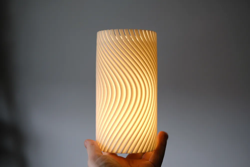Modern Desktop Lamp. Wireless RGB Desk Light by Abstractia Design ...
