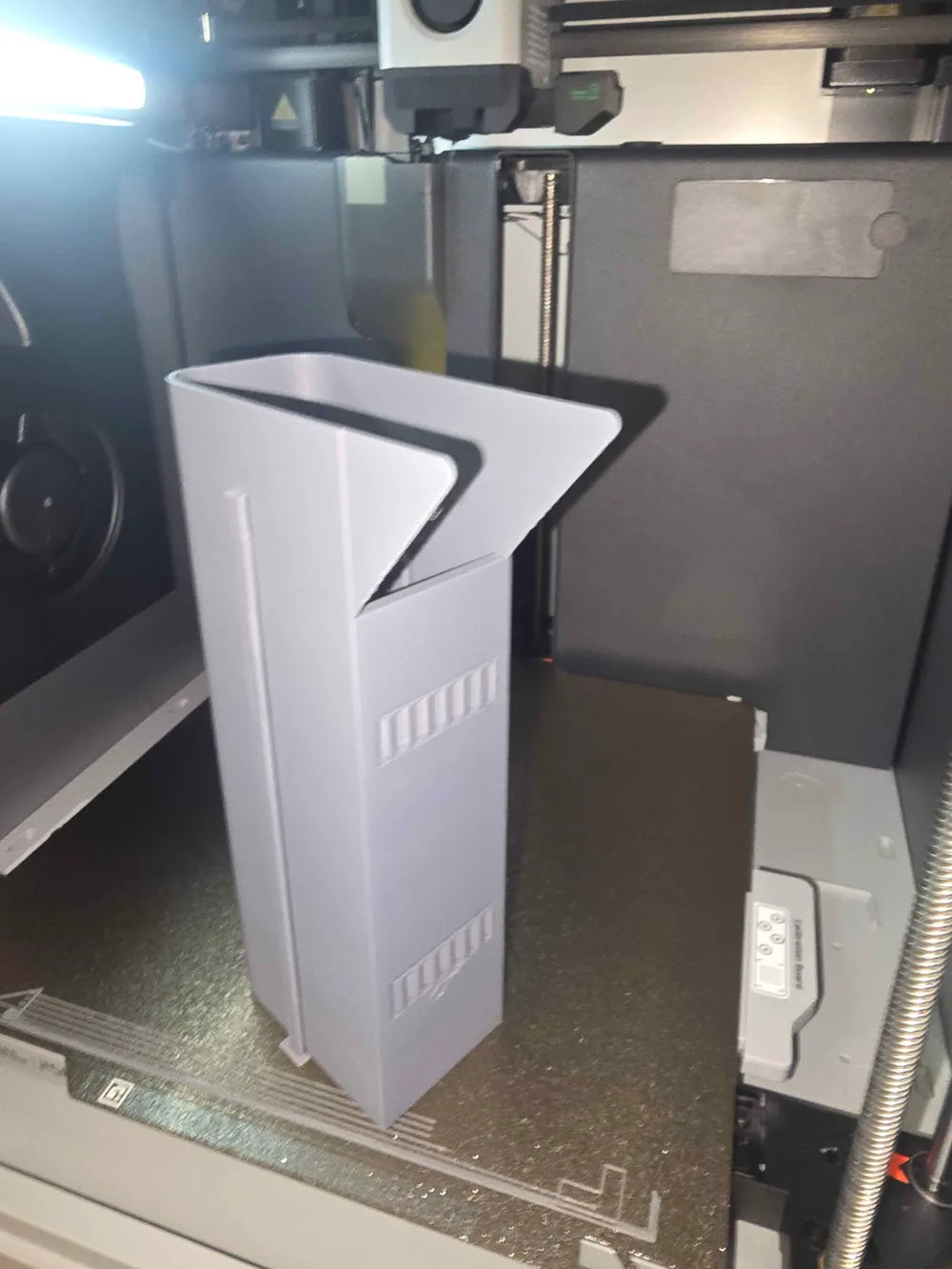 Bambu Lab X1 Poop Chute with Bambu scraper magnets Remixed by ...