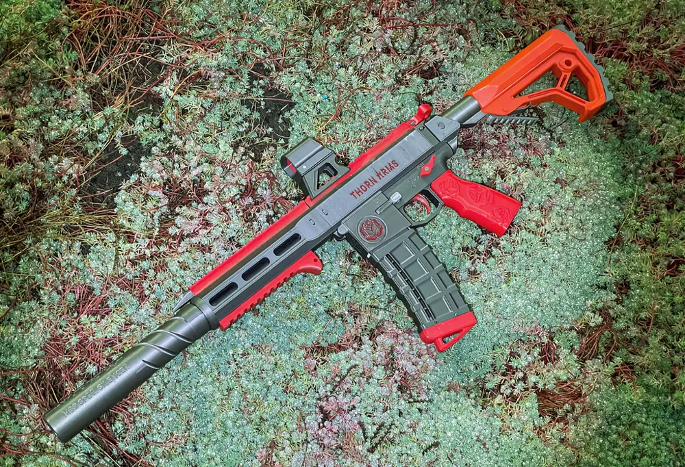 ERM-15 - 3D Printable AR-15 Platform Toy Rifle! - Free 3D Print Model ...